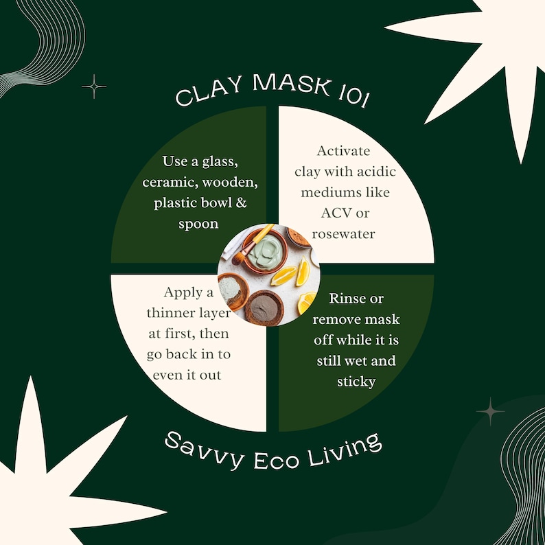 All Natural Clay Face Mask: Turmeric, Pink Clay & Oatmeal - Etsy