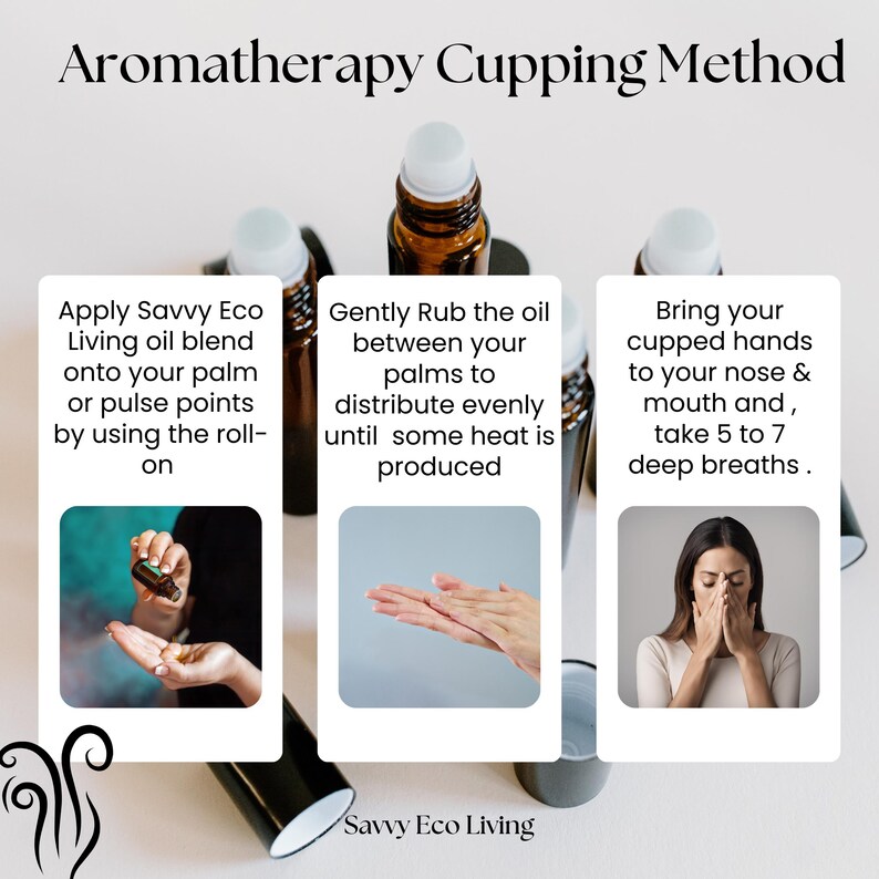 Aromatherapy Essential Oil Roller Ball 10ml: Stress Relief ...