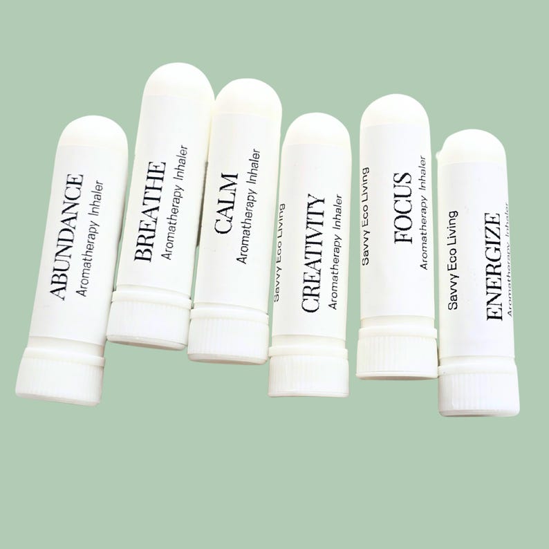 Aromatherapy Roller & Inhaler Gift Set: Essential Oil Wellness On-the ...