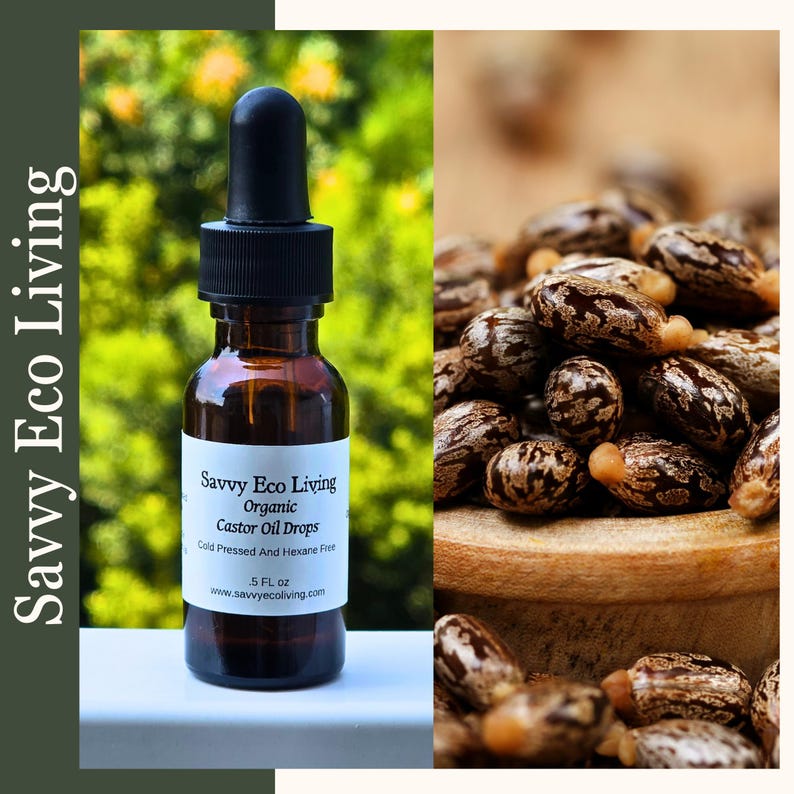 Organic Castor Oil Rollerball: Cold Pressed, Hexane Free 1 Oz - Etsy