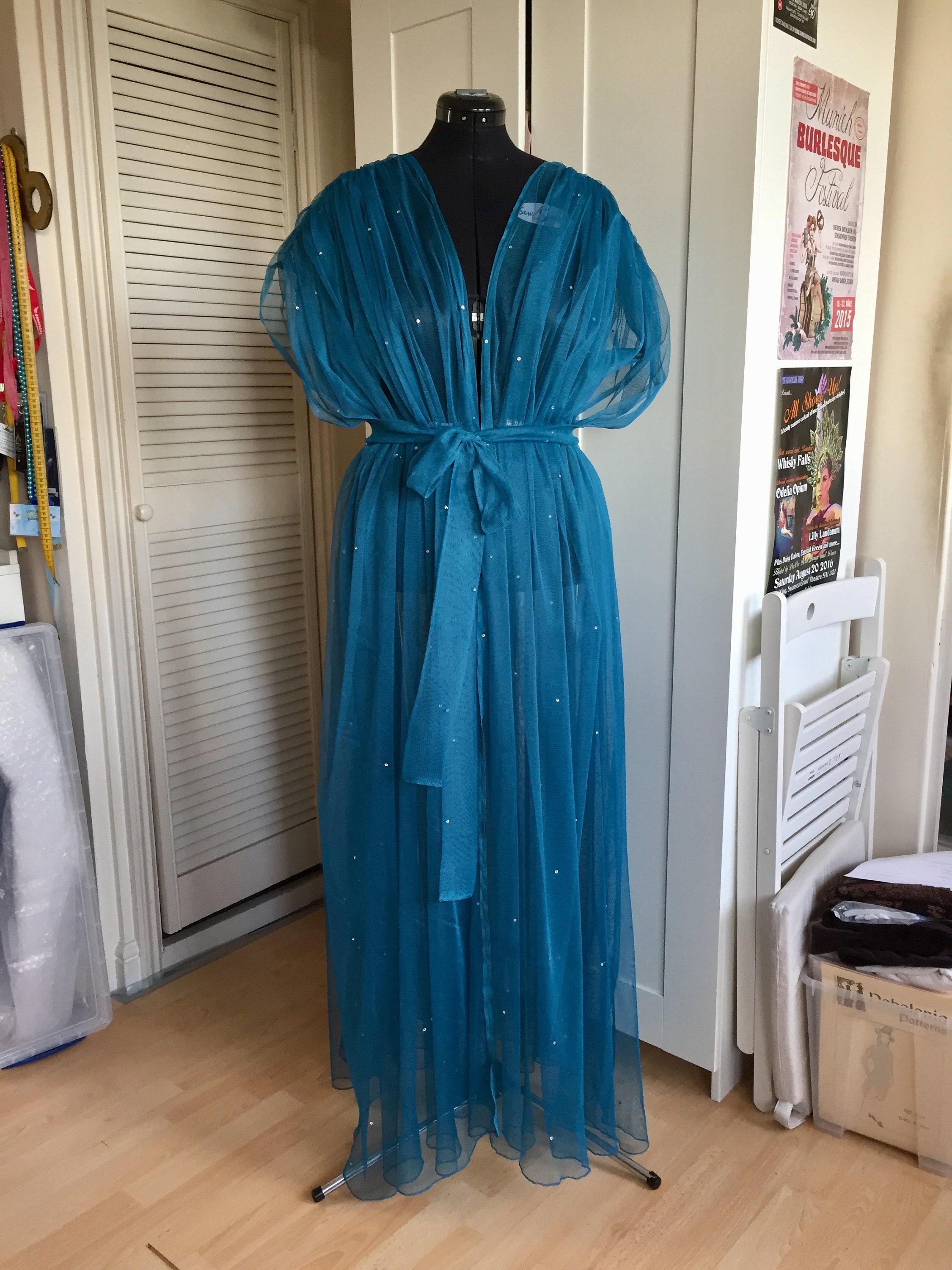 Sheer Showgirl Robe - Etsy