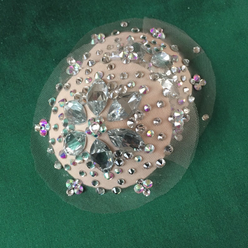Burlesque Nude Illusion Pasties & Merkin - Etsy