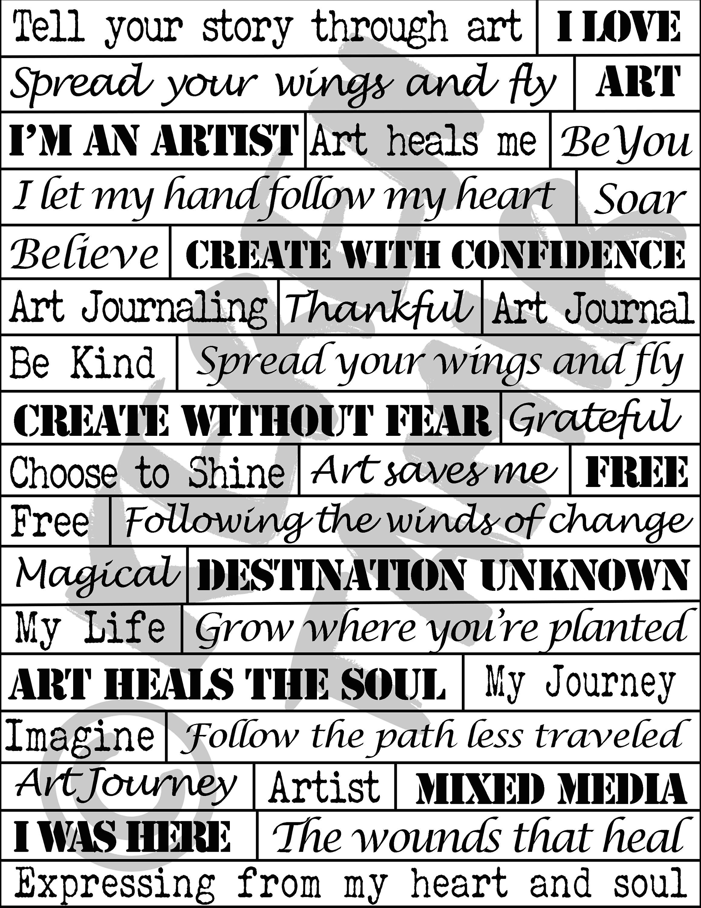 Inspirational Quote Sheet Bundle #1-5 - Etsy Canada