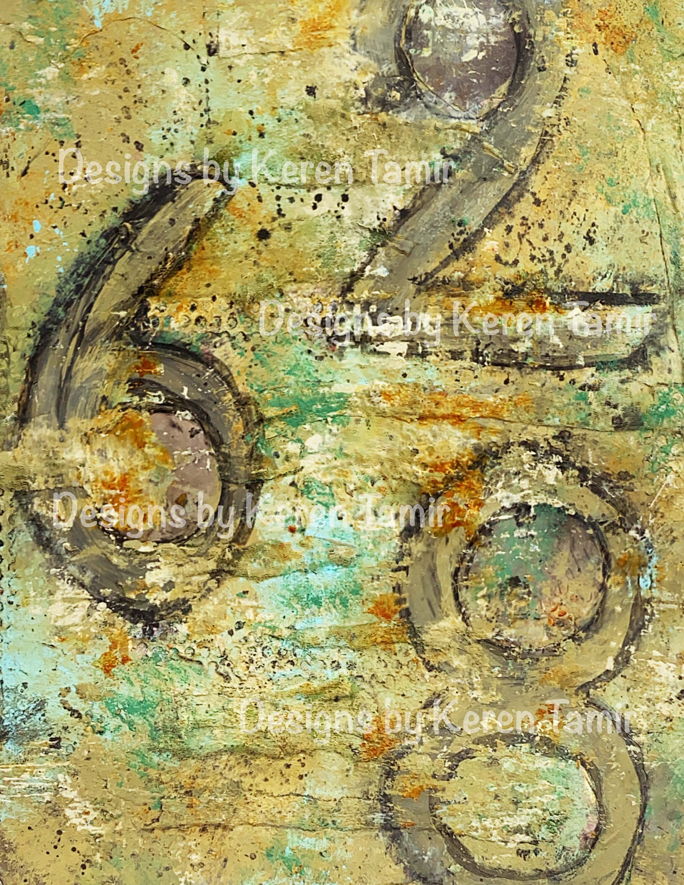 Mixed Media Collage Printable Papers #2 - Etsy