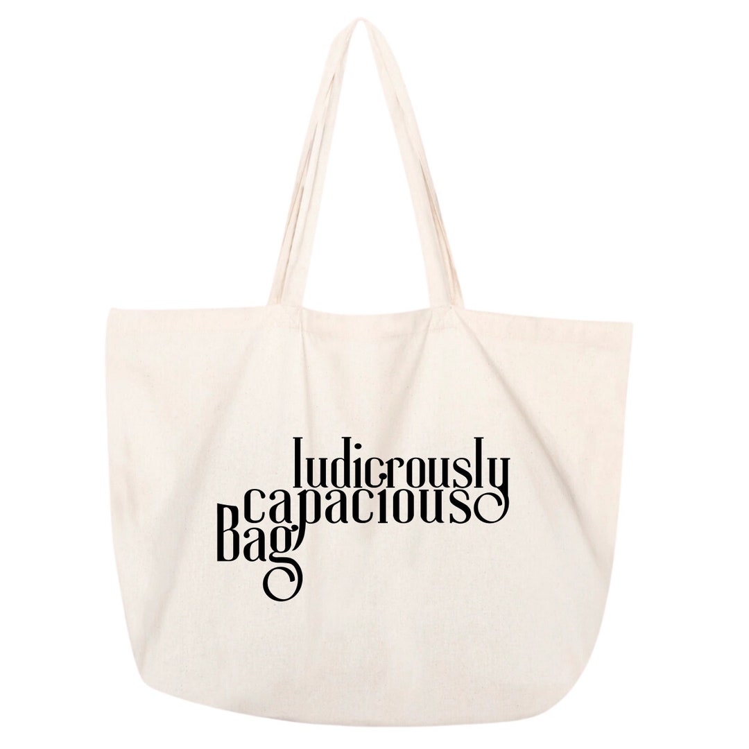 Ludicrously Capacious Bag Tote - Etsy