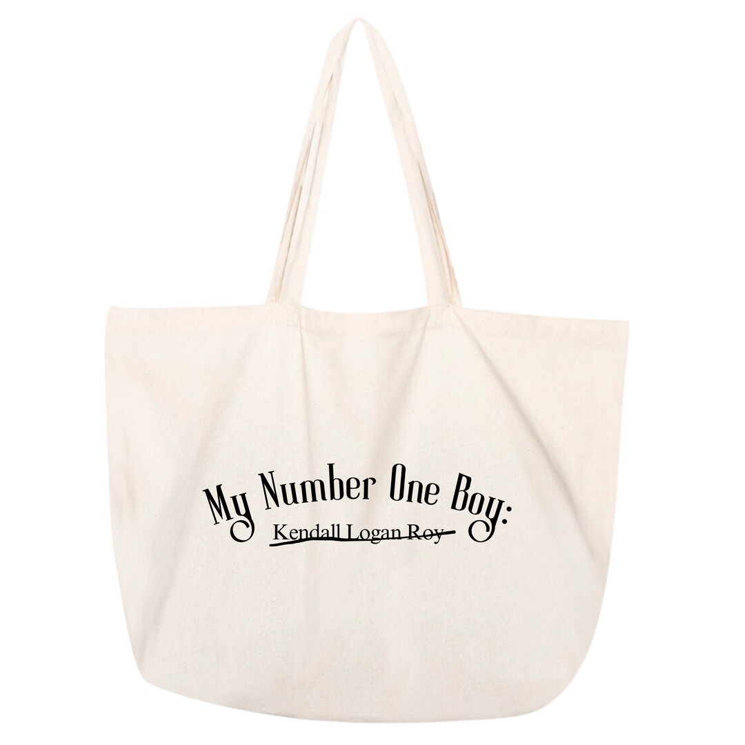 SUCCESSION Tote Bag - My Number One Boy - Etsy