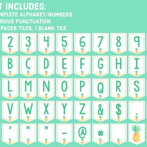 Instant Download Hawaiian Pineapple Luau Party Banner - DIY Hawaii ...