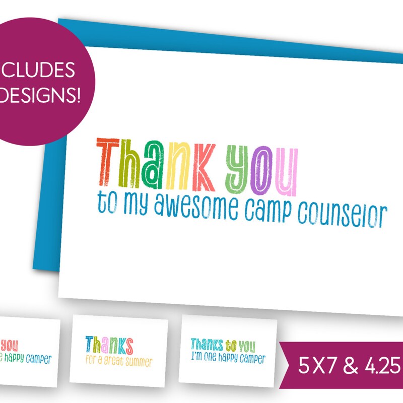 Camping Thank You - Etsy