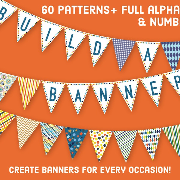 Birthday Pennant Banner - Etsy