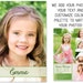Custom Model Comp Card - Customizable Children's Sed Card - Custom Kids ...