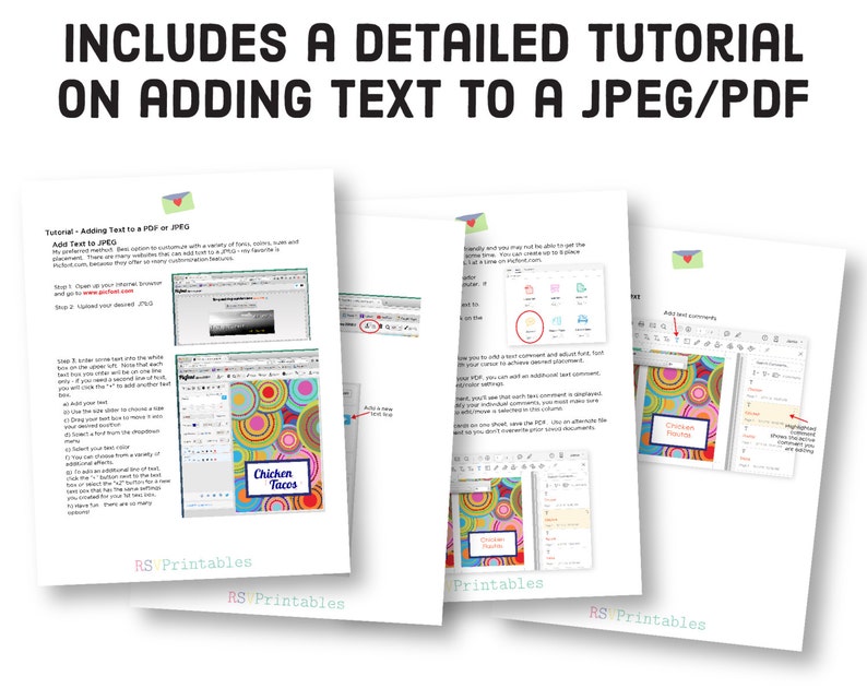 Instant Download Printable Apple Place Cards DIY Autumn Fall | Etsy