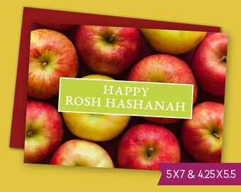 Printable Rosh Hashanah Card Jewish New Year Greeting Card | Etsy