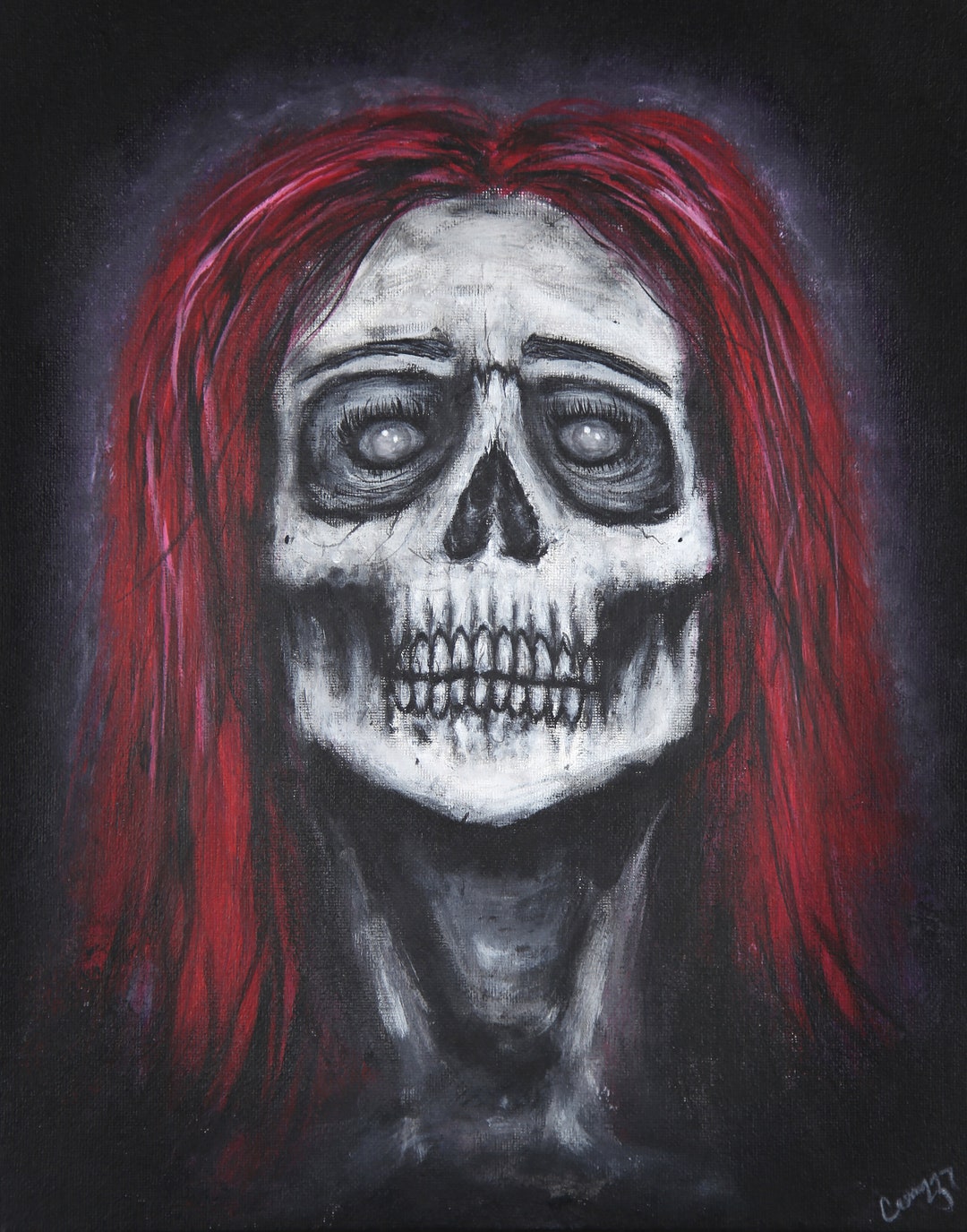 Ruby-11x14 Print-horror-creepy-macabre-disturbing-dark-spooky-halloween ...