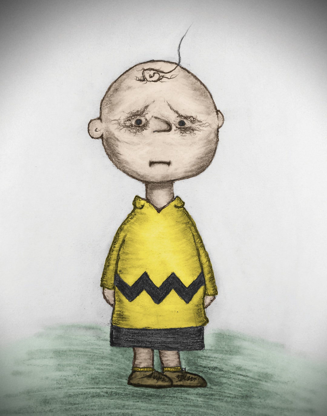 Charlie Brown-11x14 Print-horror-creepy-macabre-disturbing-dark-spooky ...
