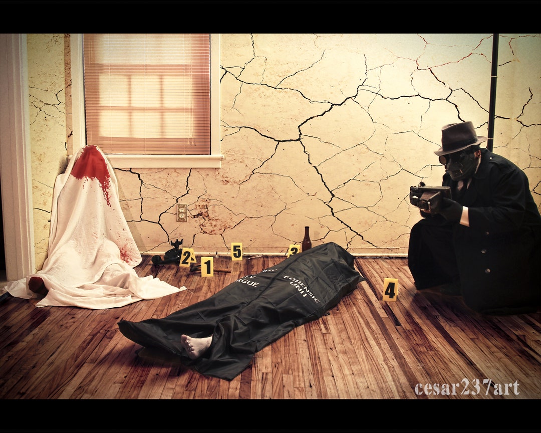 Forensics Unit-8x10 Photo Print-horror-creepy-macabre-disturbing-dark ...