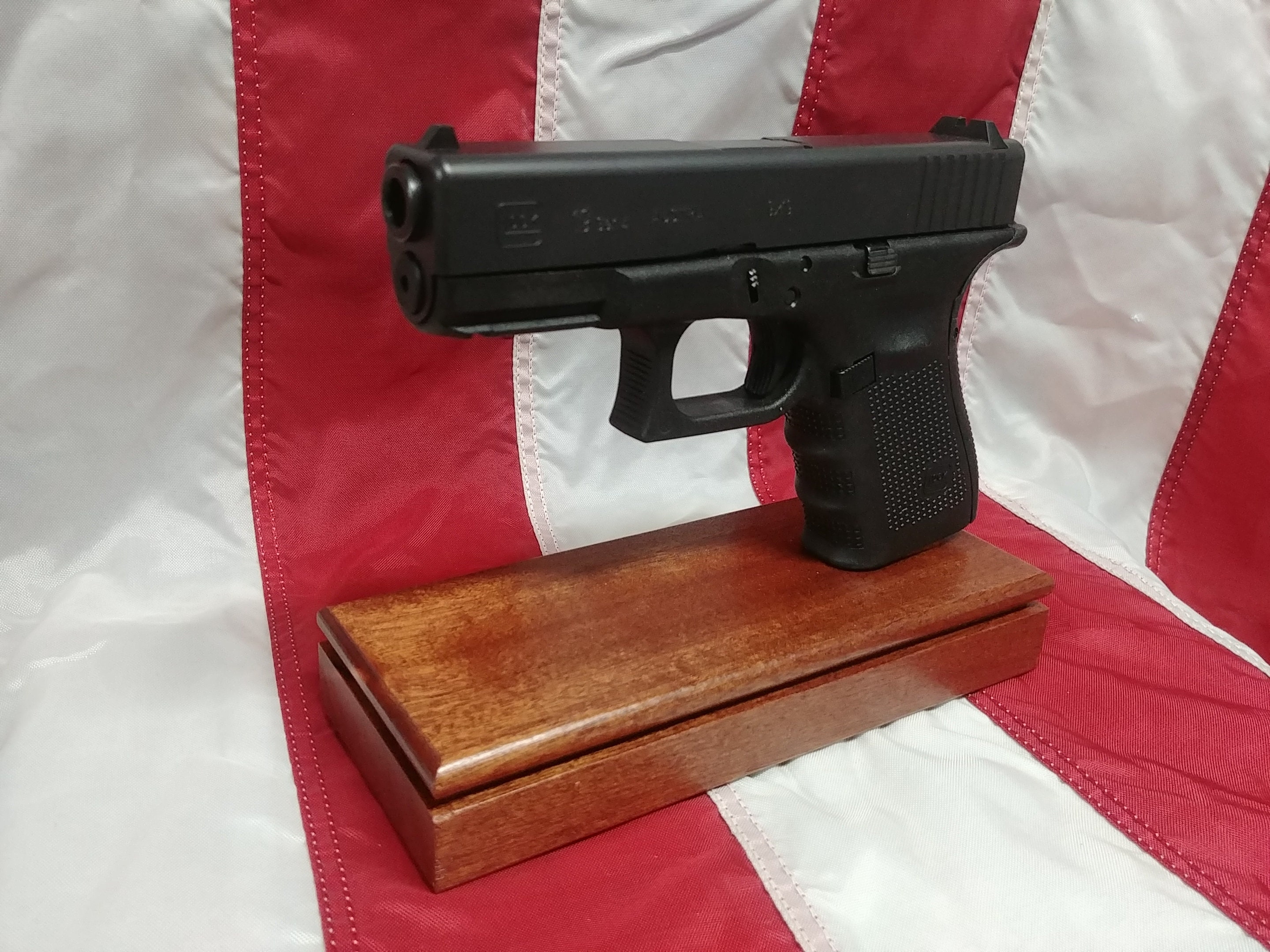 Pistol Display Stand for Glock 19, 26 Model's, With Magazine Storage - Etsy