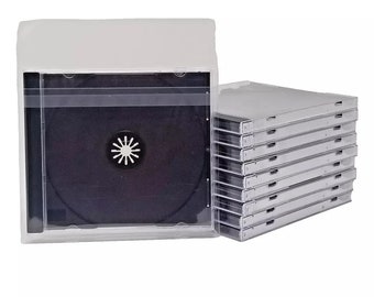 CD/DVD Jewel Cases - Full Size - Multiple Quantities Available - Etsy
