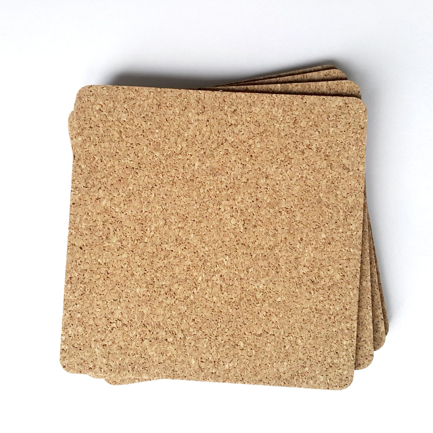 Set of 4 Different Cork Coasters for Every Coffee Lover - Etsy