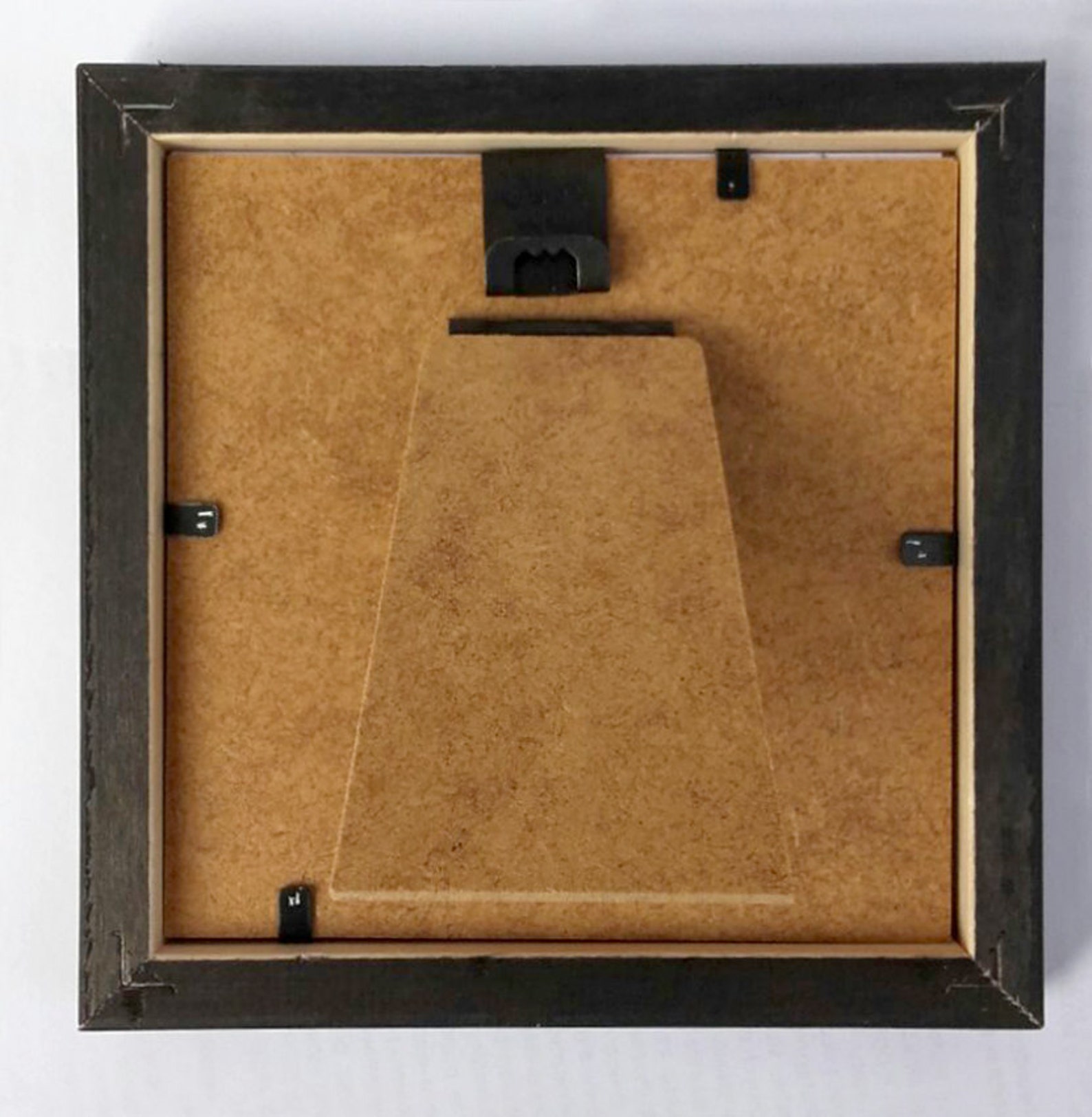 Framed Picture 12x12 Cm Vintage Photography Wooden Frame With Passe ...