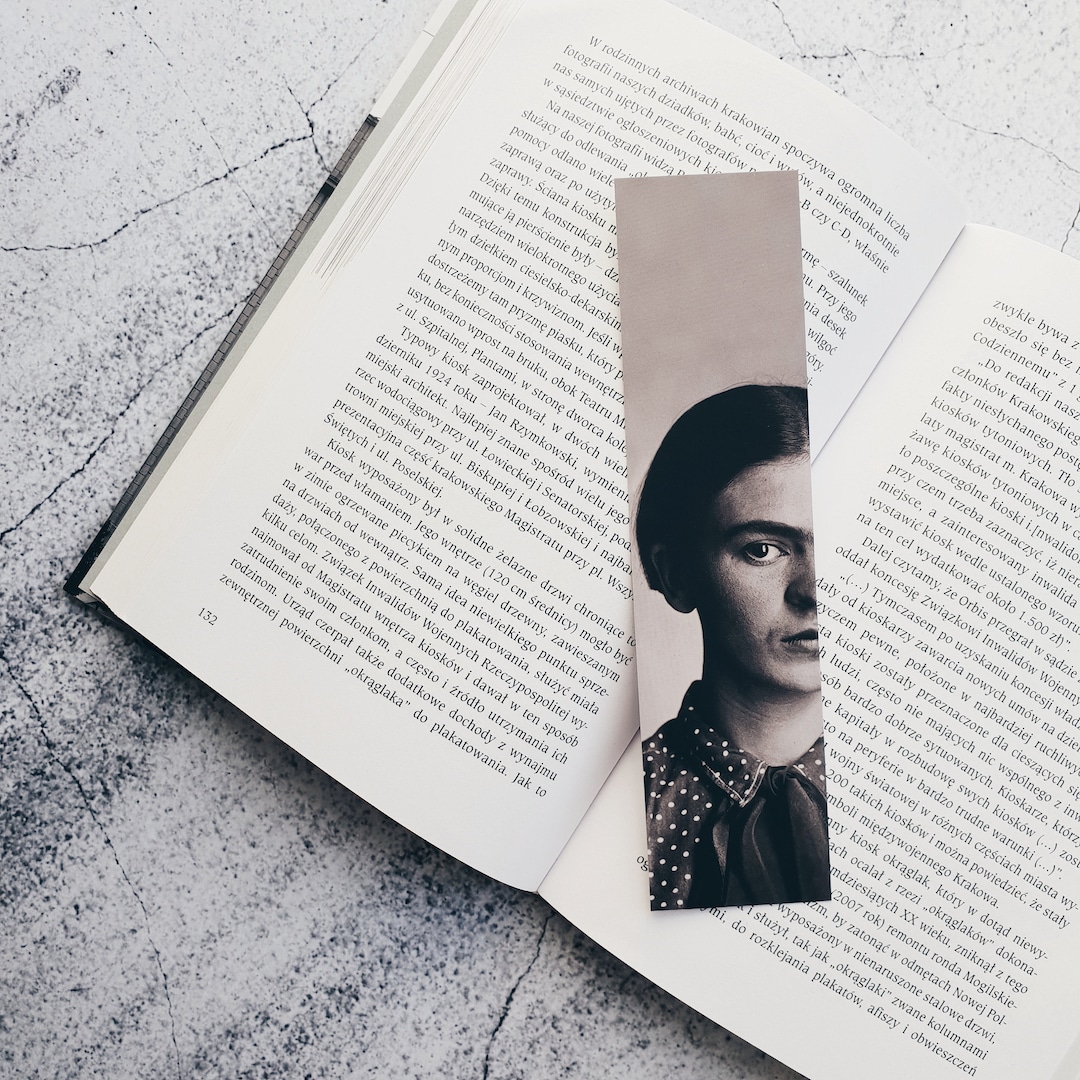 Bookmark Frida Kahlo - Etsy
