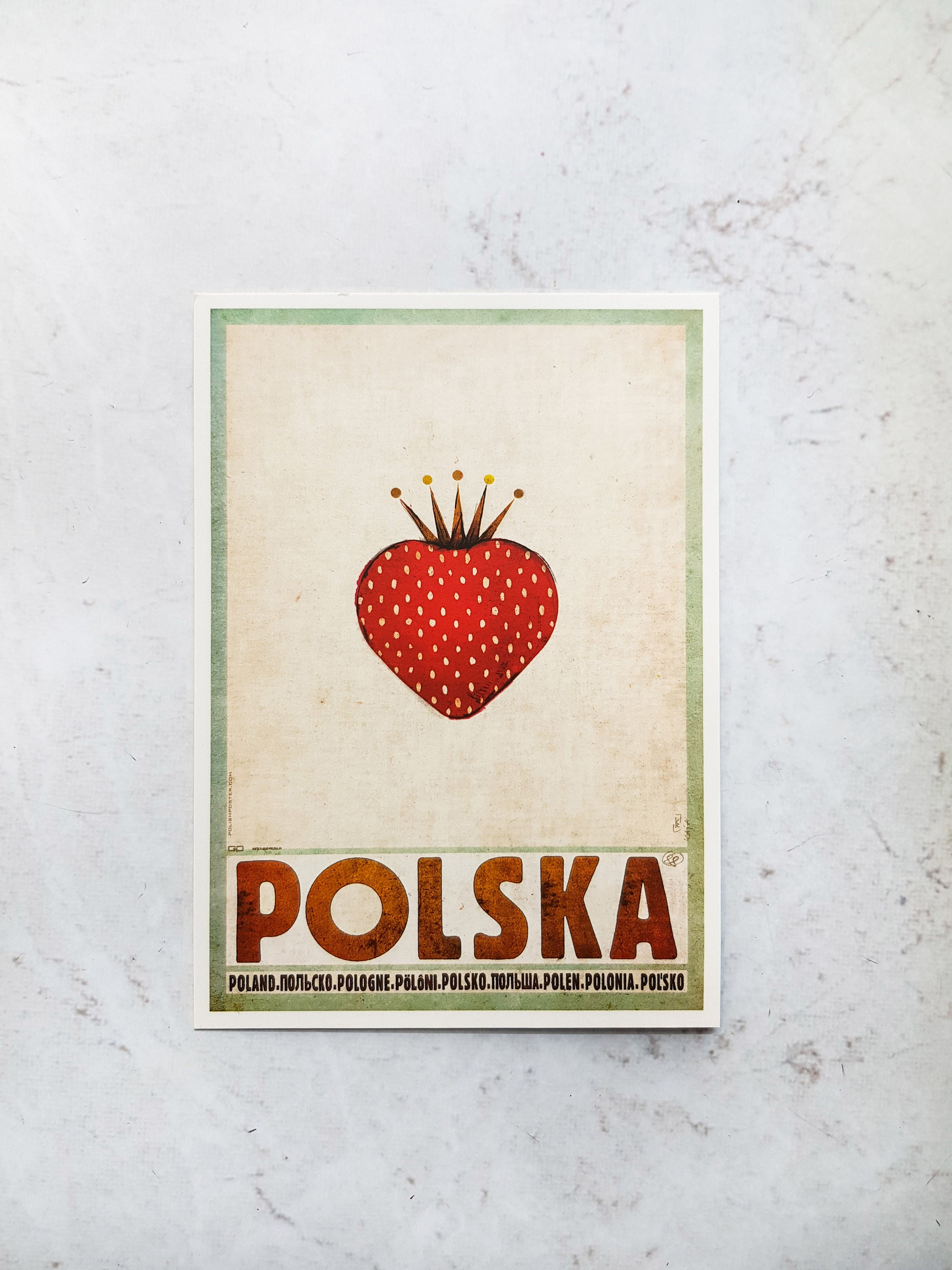 Postcard Premium: Polska/ Poland polish School of Poster Art - Etsy