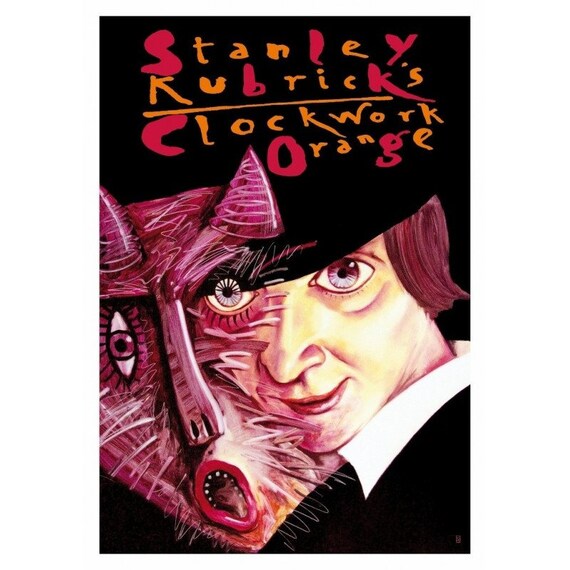 Clockwork Orange Eye Poster