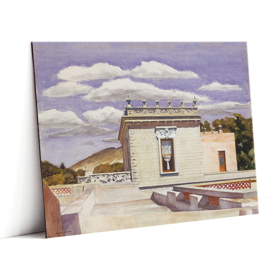 Saltillo Mansion Edward Hopper Magnet 10x75 Cm / Fine Art - Etsy