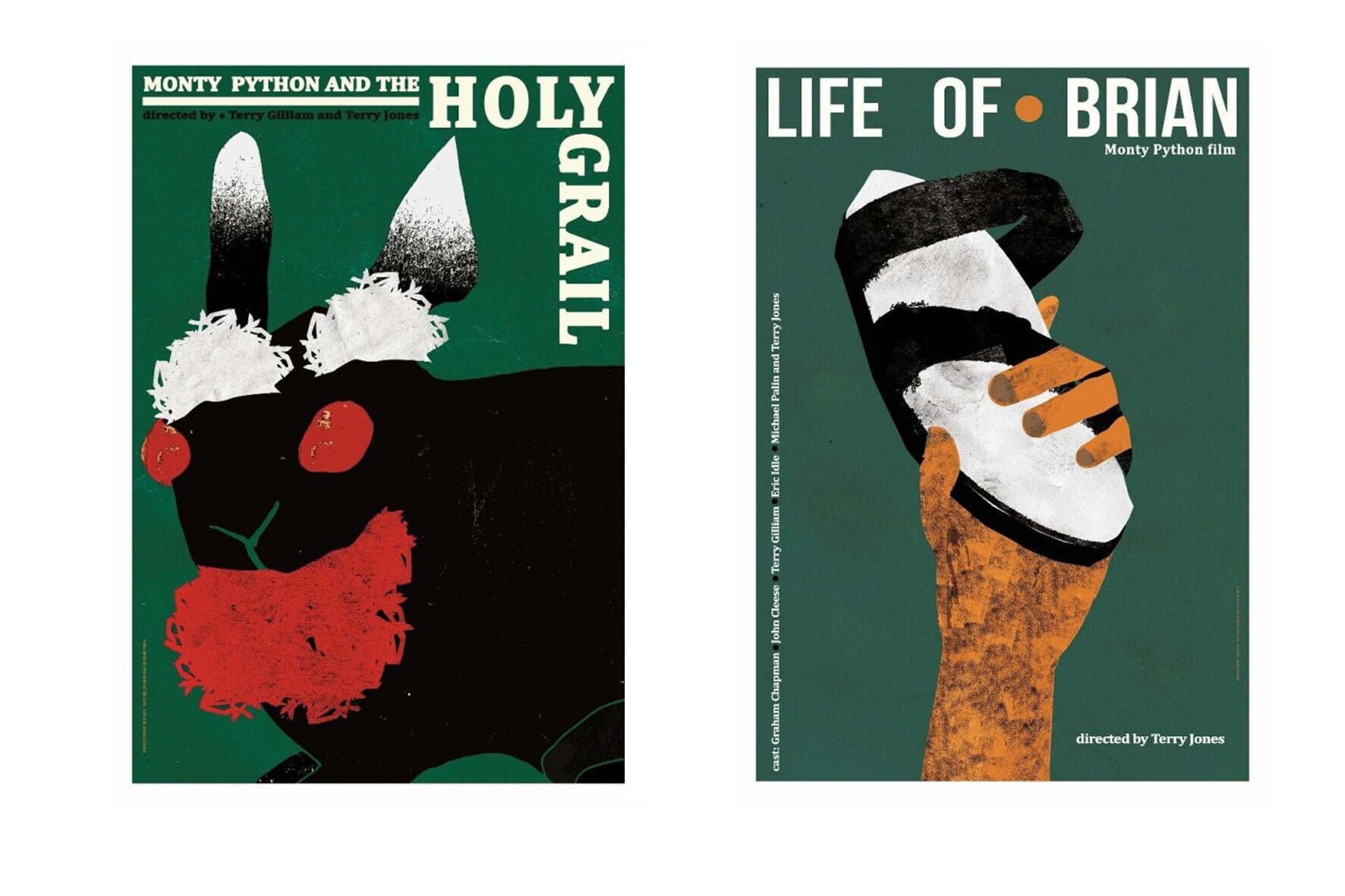 Premium Postcards /set/ Polish Poster MONTY PYTHON Movies / - Etsy