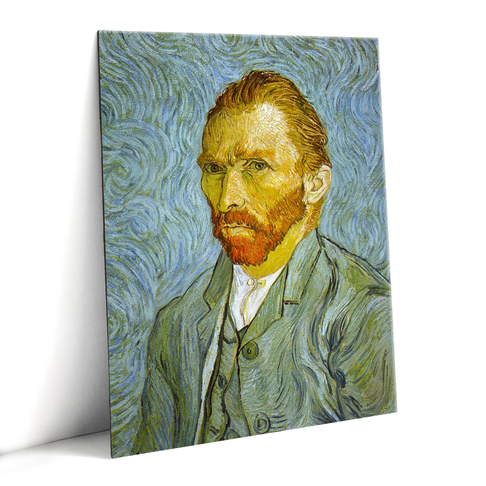 Self Portrait blue Vincent van Gogh magnet 10x75cm / | Etsy