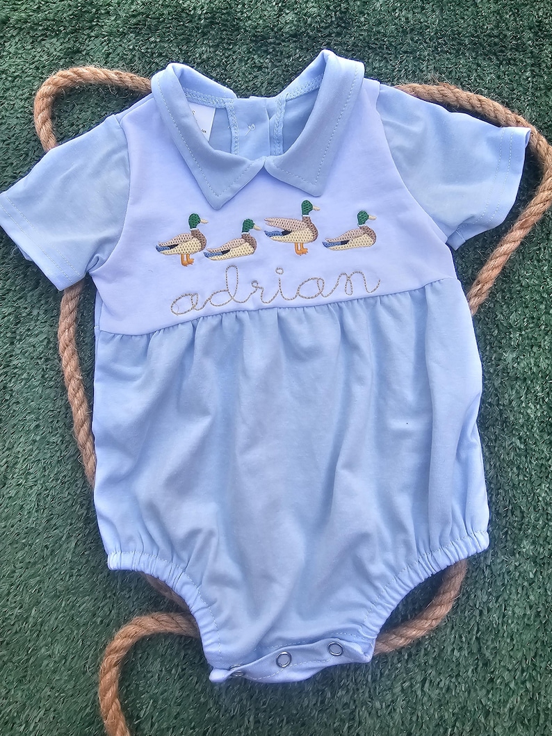Light Blue Duck Bubble With Collar - Etsy