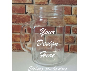 Mason jar mugs | Etsy