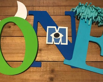 Monsters inc letters | Etsy
