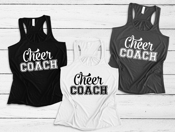 Cheer Coach Tank Top - Etsy