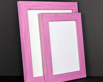 Pink picture frames | Etsy