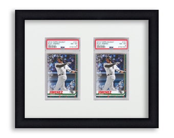PSA Graded Card Frame Display 2 Opening Frame for 2 PSA Graded | Etsy