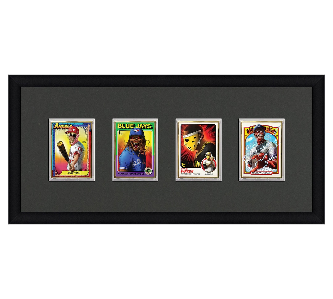 One Touch Card Frame Display 4 Opening Frame for Four One-touch 35pt ...