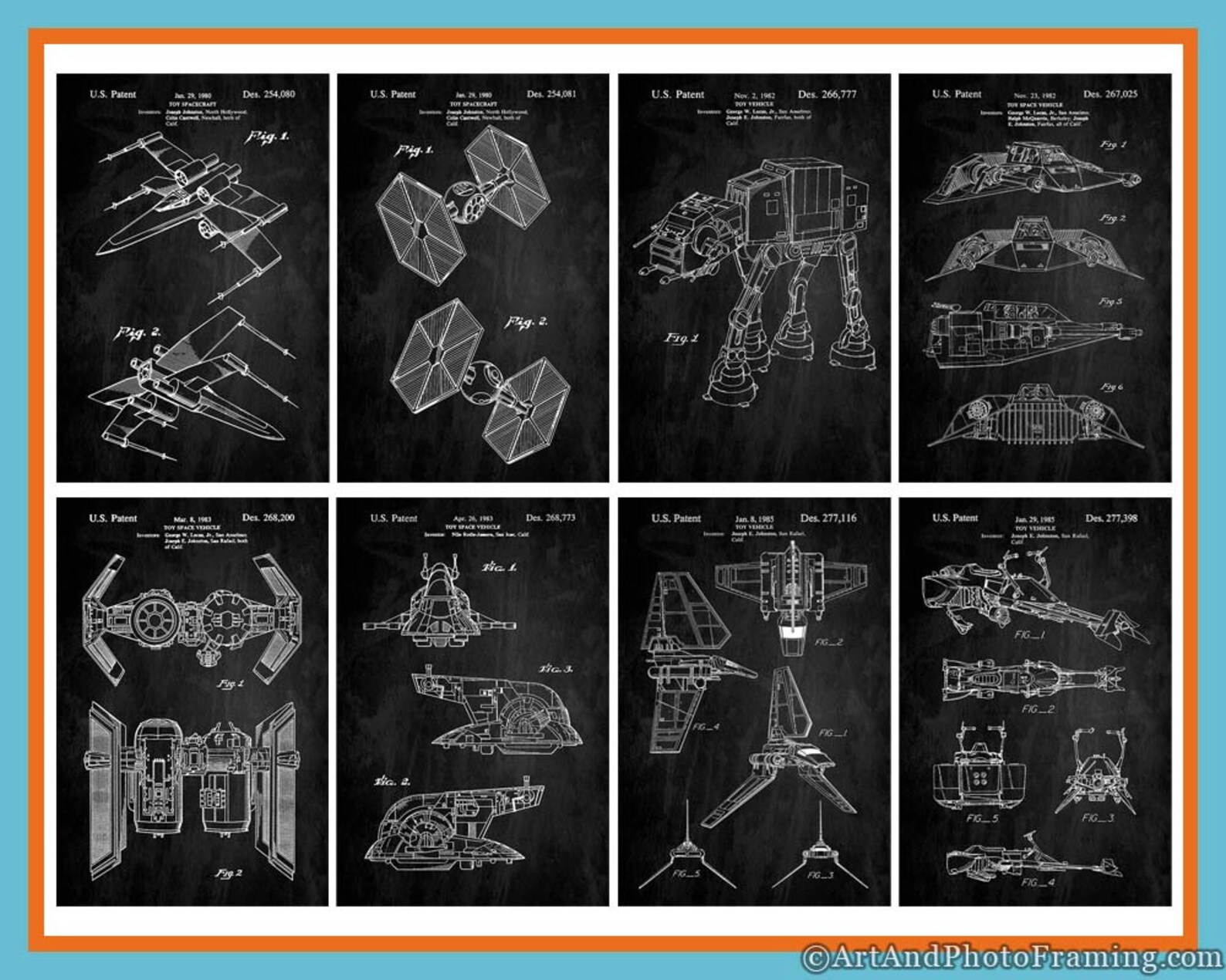 Star Wars Poster Set Star Wars Print Star Wars Collection Star - Etsy