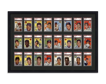 BGS Graded Card Frame Display 2 Opening Frame for 2 BGS/BVG Graded Card ...