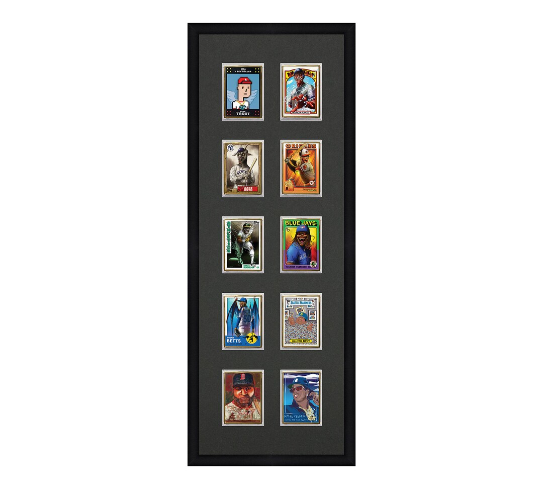 One Touch Card Frame Display 10 Opening Frame for Ten One-touch 35pt ...