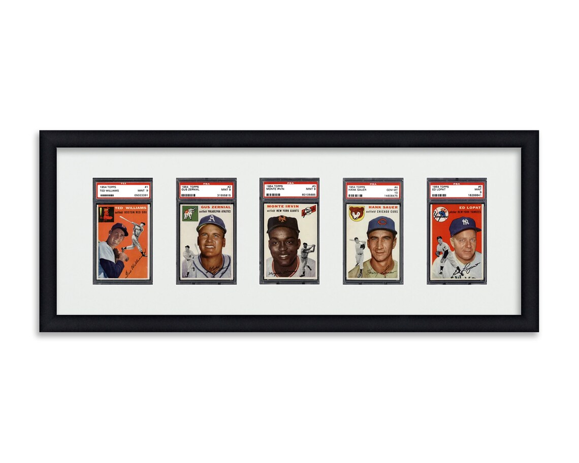 PSA Graded Card Frame Display 5 Opening Frame Fitted for 5 PSA - Etsy