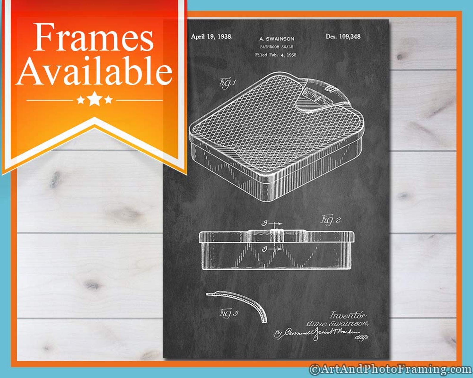 Bathroom Scale Poster Bathroom Wall Decor Weight Scale - Etsy