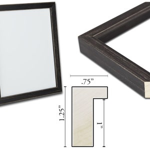 Black Frame | Rustic Home Decor | Barn Wood Frame | Custom Picture ...