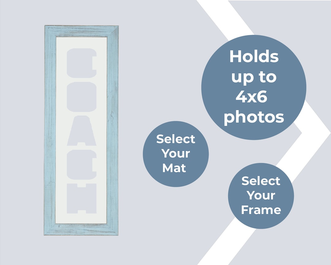Coach Gift Collage Frame Coach Picture Frame Collage Word Art Coaches ...