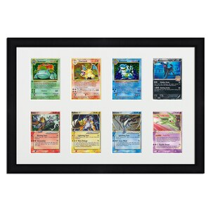 Pokemon Card Frame Display 8 Opening Frame for 8 Toploaders or Card ...