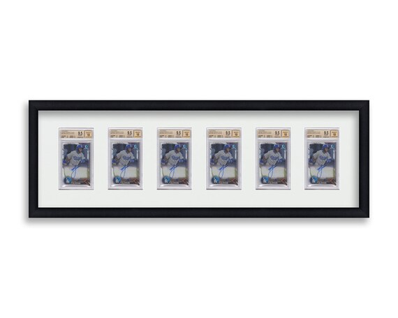 BGS Graded Card Frame Display 6 Opening Frame Fitted for 6 - Etsy