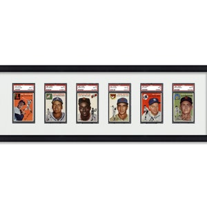 PSA Graded Card Frame Display 6 Opening Frame Fitted for 6 PSA Graded ...