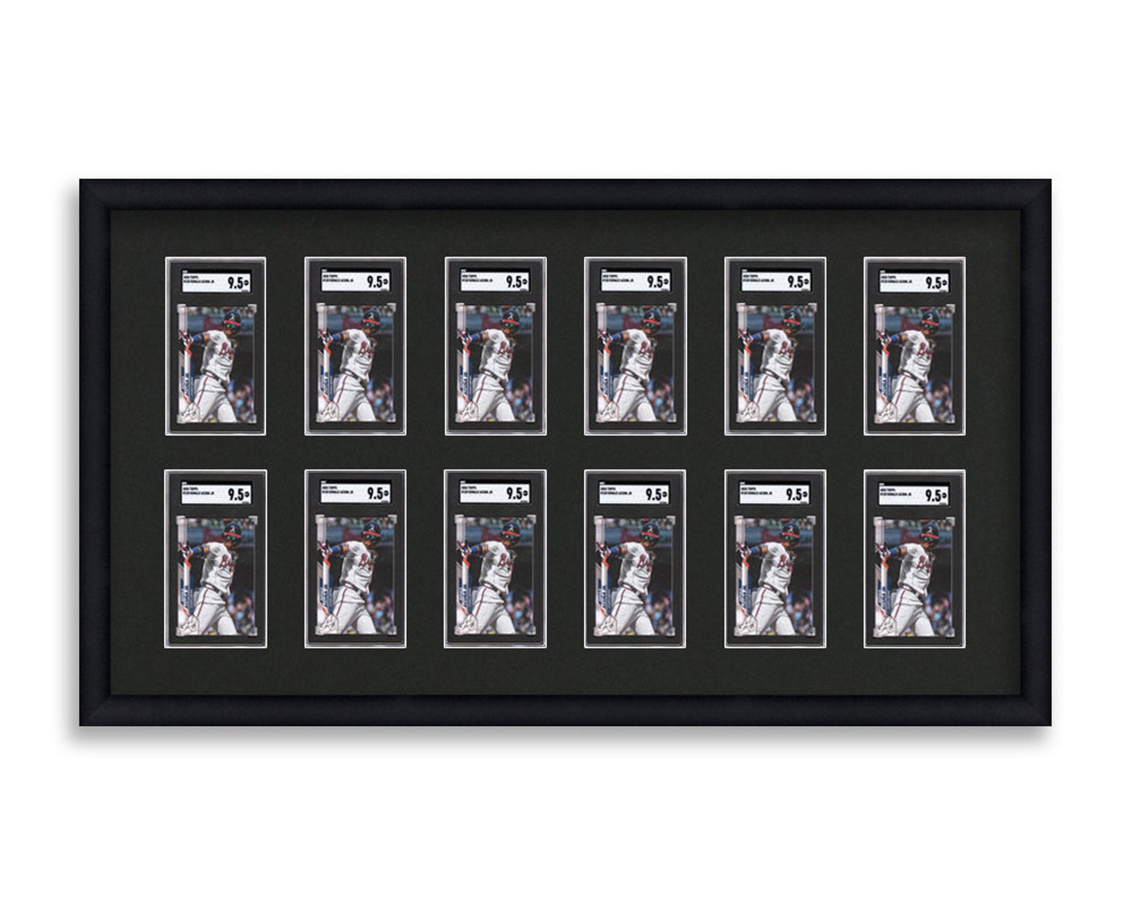 SGC Graded Card Frame Display 12 Opening Frame Fitted for 12 - Etsy
