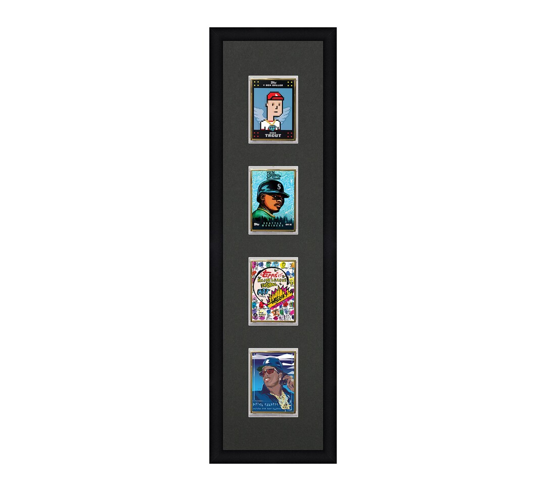 One Touch Card Frame Display 4 Opening Frame for Four One-touch 35pt ...