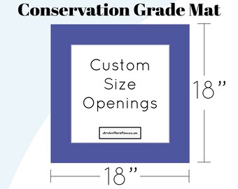 18x18 Frame Mat - Etsy