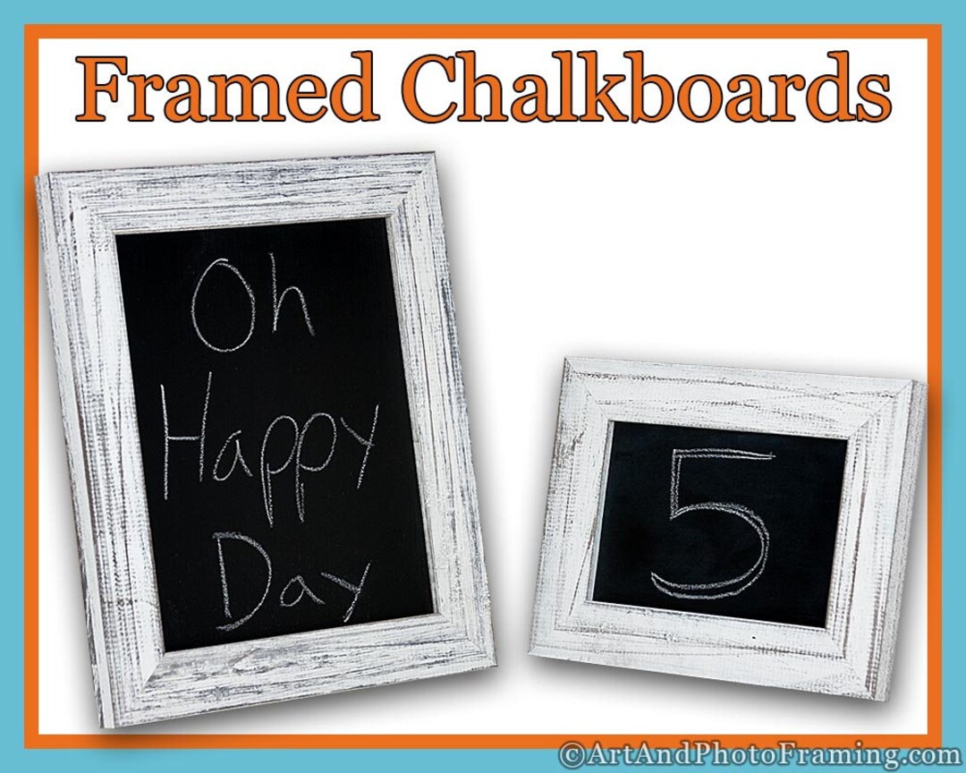 Framed Chalkboard, Rustic Chalkboard, Large Chalkboard Sign Kitchen ...